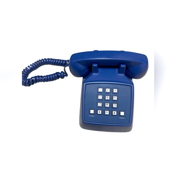 Pottery Barn Kids | Other | Mini 4x55 Corded Push Button Dial Navy Blue ...